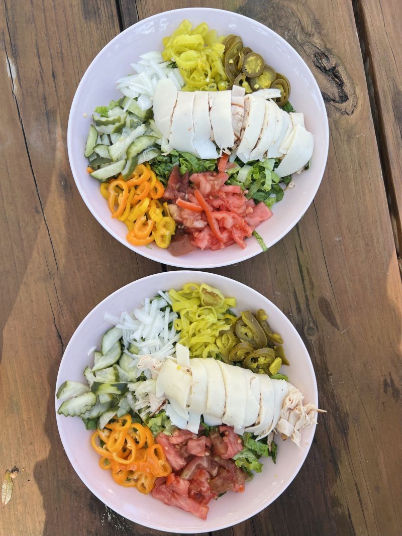 Turkey Sub Bowls - Natalie Mason
